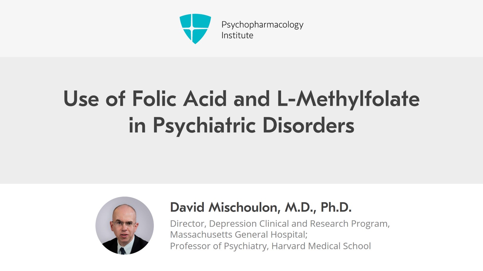 Psychopharmacology Institute